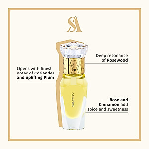 Swiss Arabian Gratify For Unisex - Luxury Products From Dubai - Long Lasting Personal Perfume Oil - A Seductive, Exceptionally Made, Signature Fragrance - The Luxurious Scent Of Arabia - 0.4 Oz