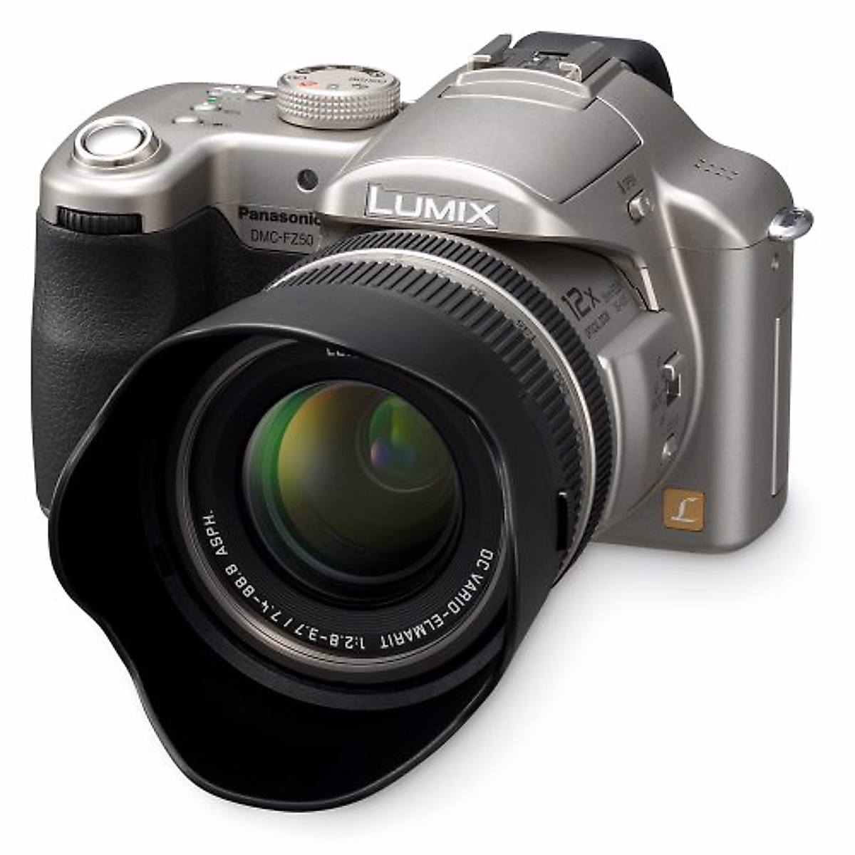 Panasonic DMC-FZ50S 10.1MP Digital Camera with 12x Optical Image Stabilized Zoom (Silver)