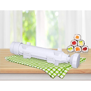 Sushi Roller Kit Sushi Maker Starter Set Sushi Bazooka Making Kit Sushi Rolling Kit in a Retail Gift Box