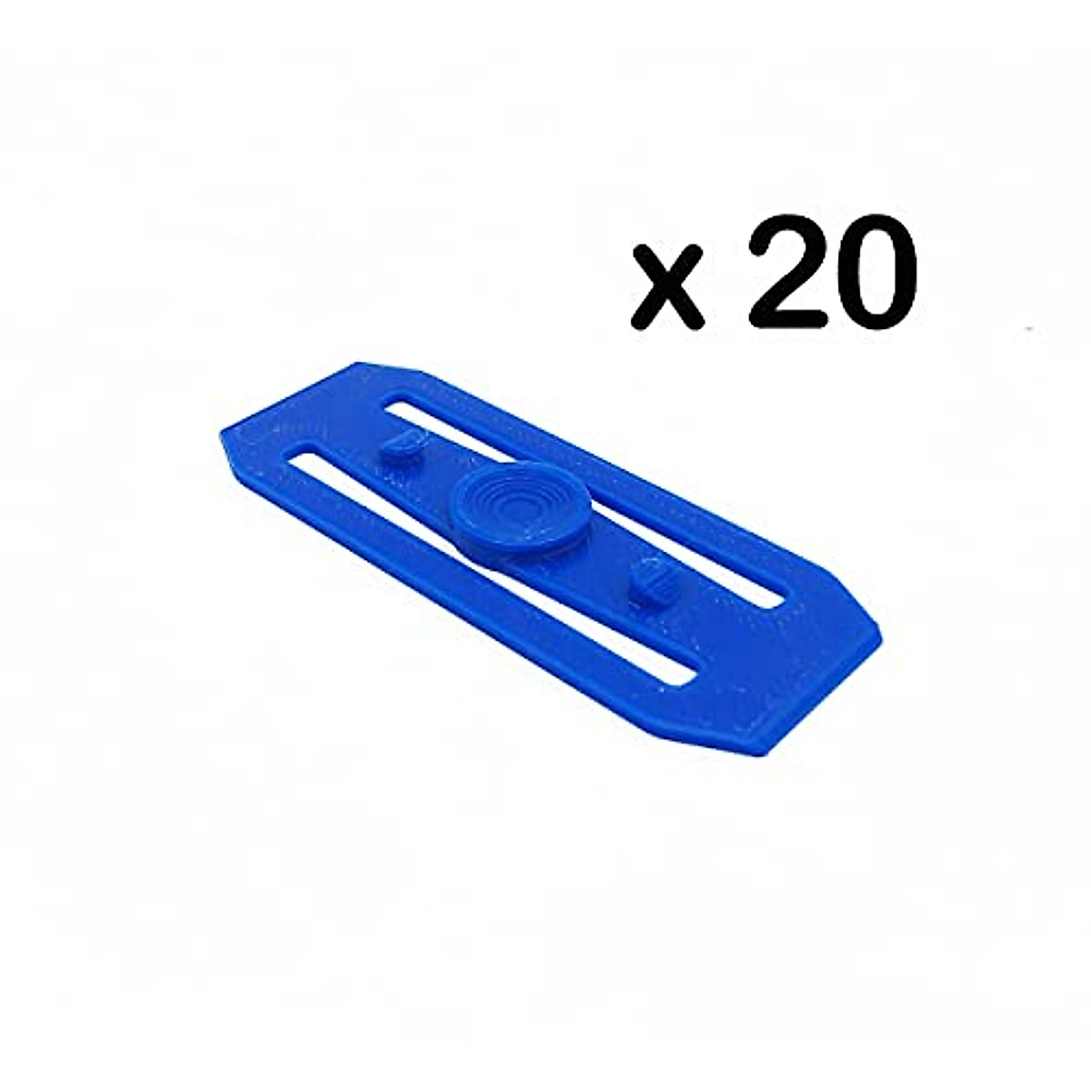 3D Printed Racetrack Connectors Set of 20 Compatible with Hotwheels Track Sets