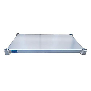 Additional Undershelf for AmGood Work Table | Adjustable Galvanized Steel Undershelf (24" x 48")