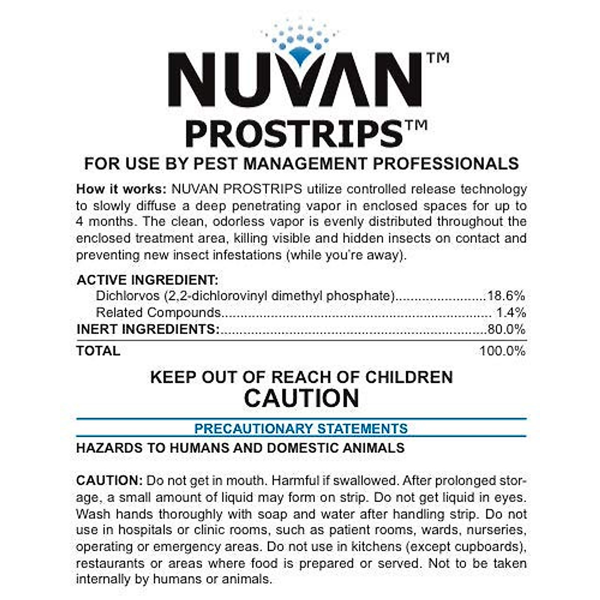 Nuvan Prostrips Vapona Insect Control 12 Traps
