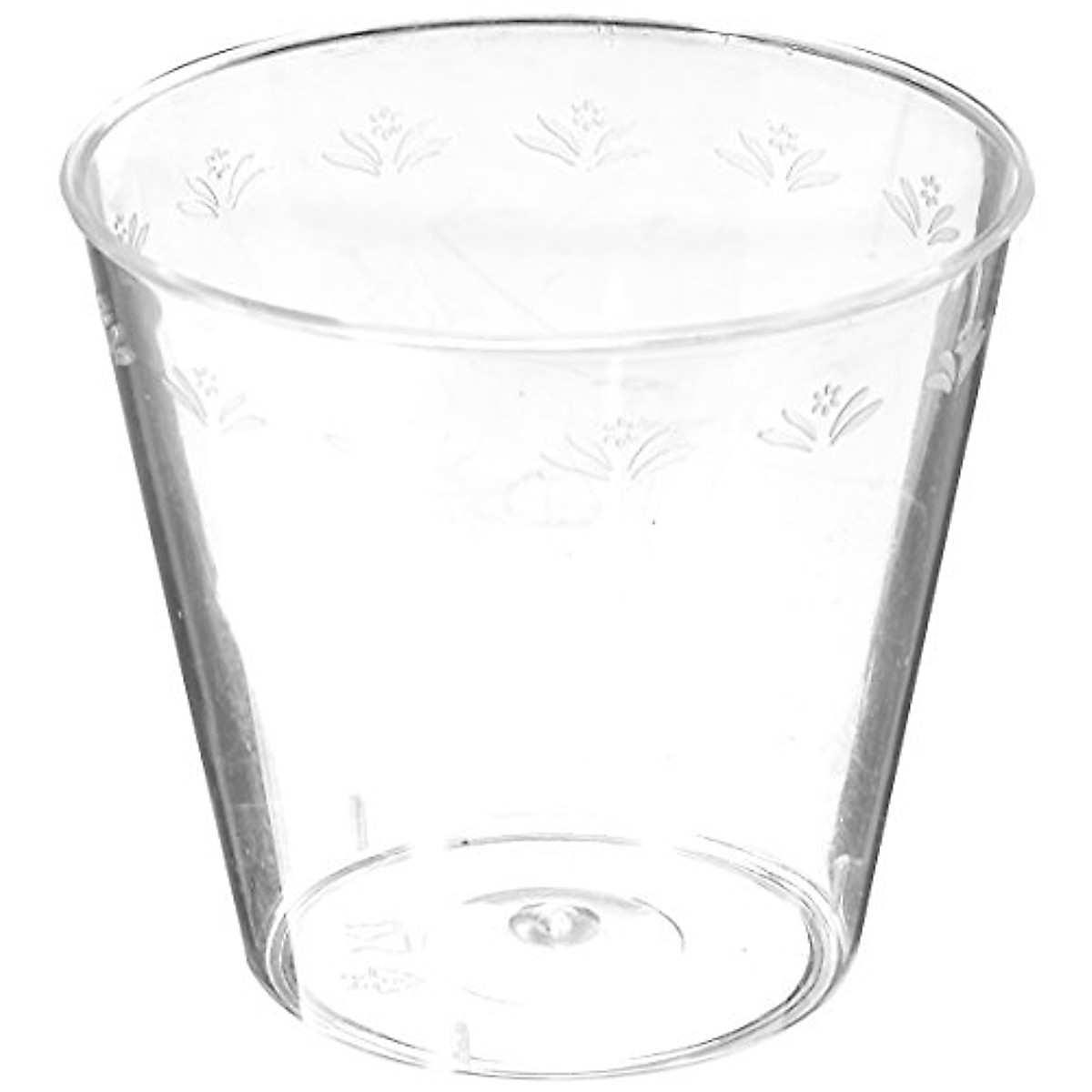 Premium Clear Round Plastic Shot Cups - 1oz (50 Count) | Perfect for Parties & Events
