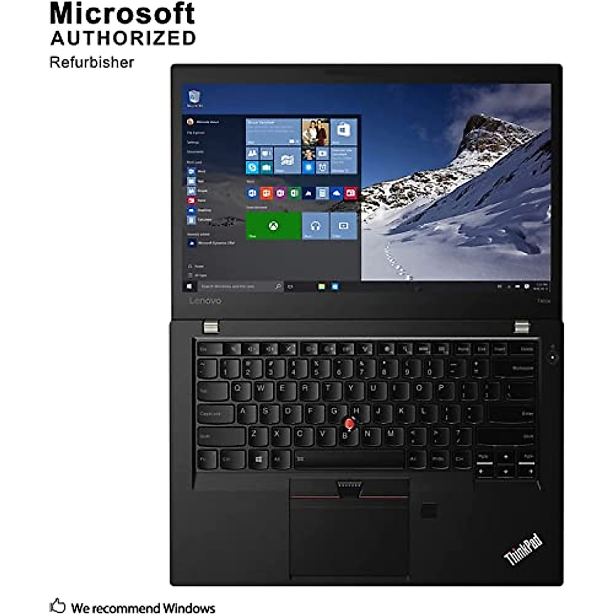 Lenovo ThinkPad T460S 14 FHD, Core i7-6600U 2.6GHz, 16GB RAM, 512GB Solid State Drive, Windows 10 Pro 64Bit, CAM (RENEWED)