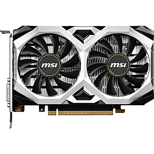 MSI Gaming GeForce GTX 1630 4GB GDRR6 64-Bit HDMI/DP/DVI Dual Fan OC Graphics Card (GTX 1630 Ventus XS 4G OC)