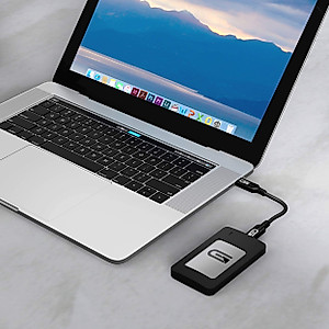 Glyph Rugged Portable Solid State USB C [3.1 Gen2] RAID Drive in RAID 0