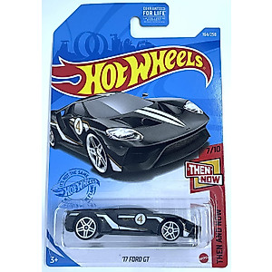 Hot Wheels- '17 Ford GT- Then and Now 7/10 [Black] -164/250