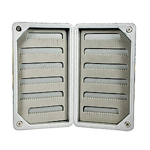 COLDWATER FLY FISHING - Light Weight Floating Designer Fly Box - Standard Pocket Size