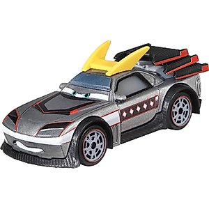 Disney Cars Toys Kabuto, Miniature, Collectible Racecar Automobile Toys Based on Cars Movies, for Kids Age 3 and Older, Multicolor