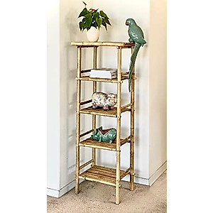 5-Tier Bamboo Storage Shelf