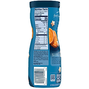 Gerber Graduates Puffs Cereal Snack, Sweet Potato, 1.48 Ounce