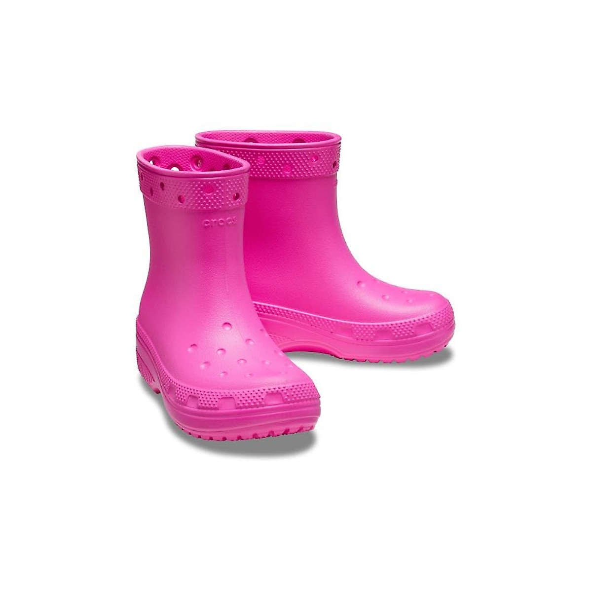 Crocs Classic Rain Boots, Juice, 12 US Unisex Little Kid