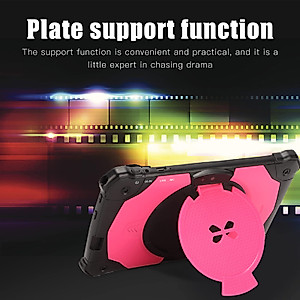 7 Inch Portable Kids Tablet, 1080P Full HD Tablet, 10, Octa Core CPU, 4GB+32GB, 1960x1080, Learning Education Tablet for Toddlers ()