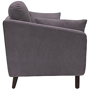 Allora Loveseat in Dark Gray