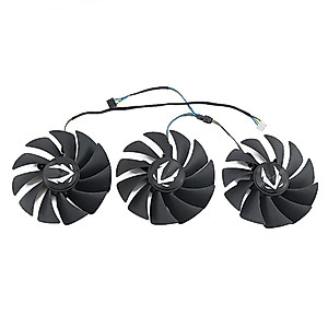 NNL GA92S2U 4PIN GPU RTX3080 RTX3090 Cooling Fan for ZOTAC GeForce RTX 3070 Ti 3080 3090 Trinity OC Graphic Video Card Fans (3PCS)