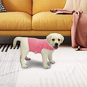 balancepaw Thunder Jacket for Dogs Anxiety Relief, Dog Anxiety Vest Calming Care for Separation, Thunderstorm, Travel, Fireworks, Vet Visits (Pink S)