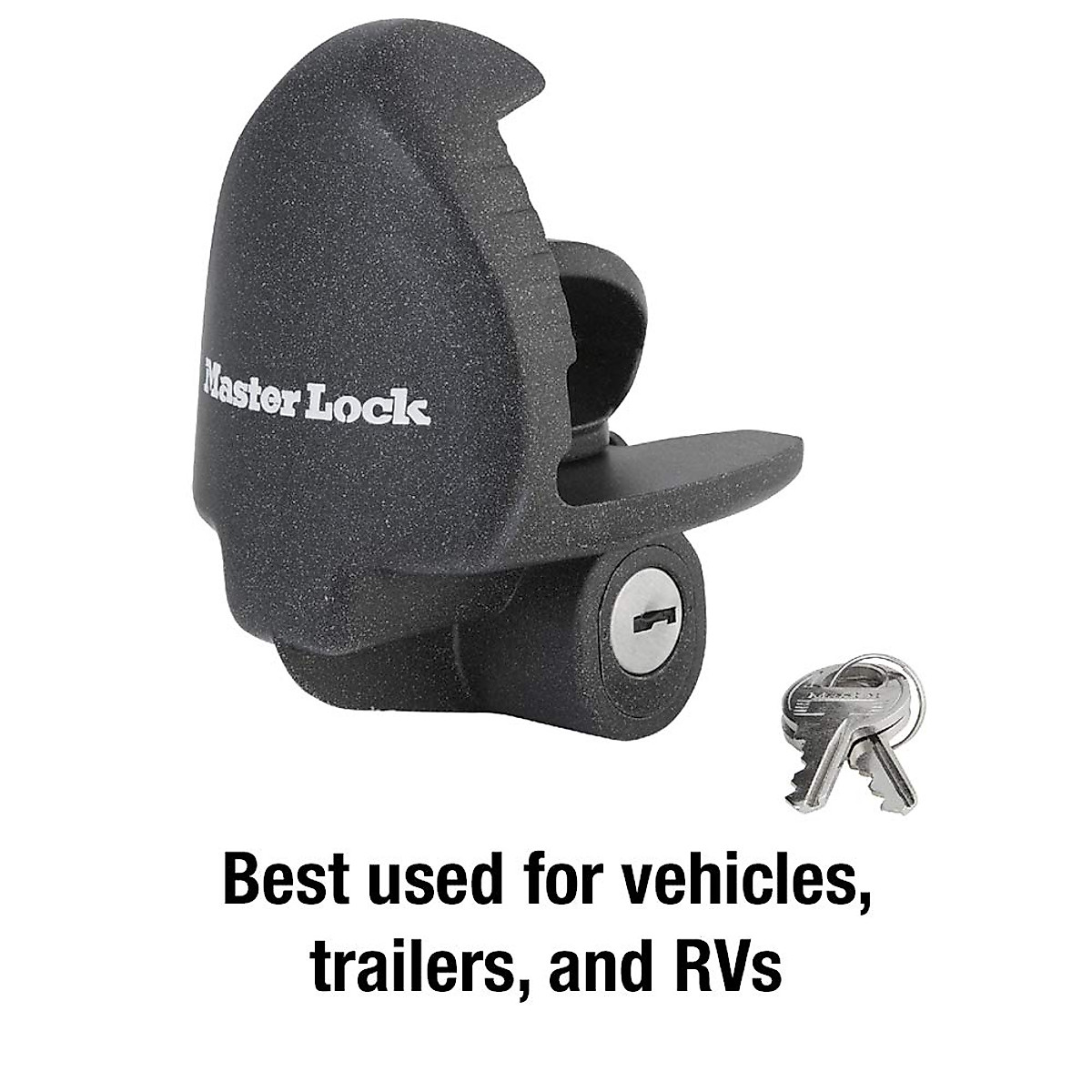 Master Lock 379ATPY Universal Trailer Hitch Lock , Black