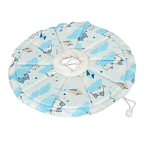 Pet Cat Elizabethan Collar, Waterproof Prevents Biting Breathable Cat Cone Collar for Pets for Cats (Genericwgvg9042ni-11)