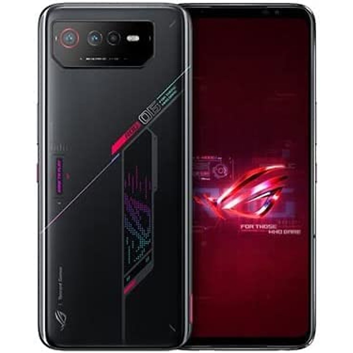 ASUS Rog Phone 6 5G Dual AI2201 128GB 8GB RAM Factory Unlocked (GSM Only | No CDMA - not Compatible with Verizon/Sprint) Tencent Version - Black