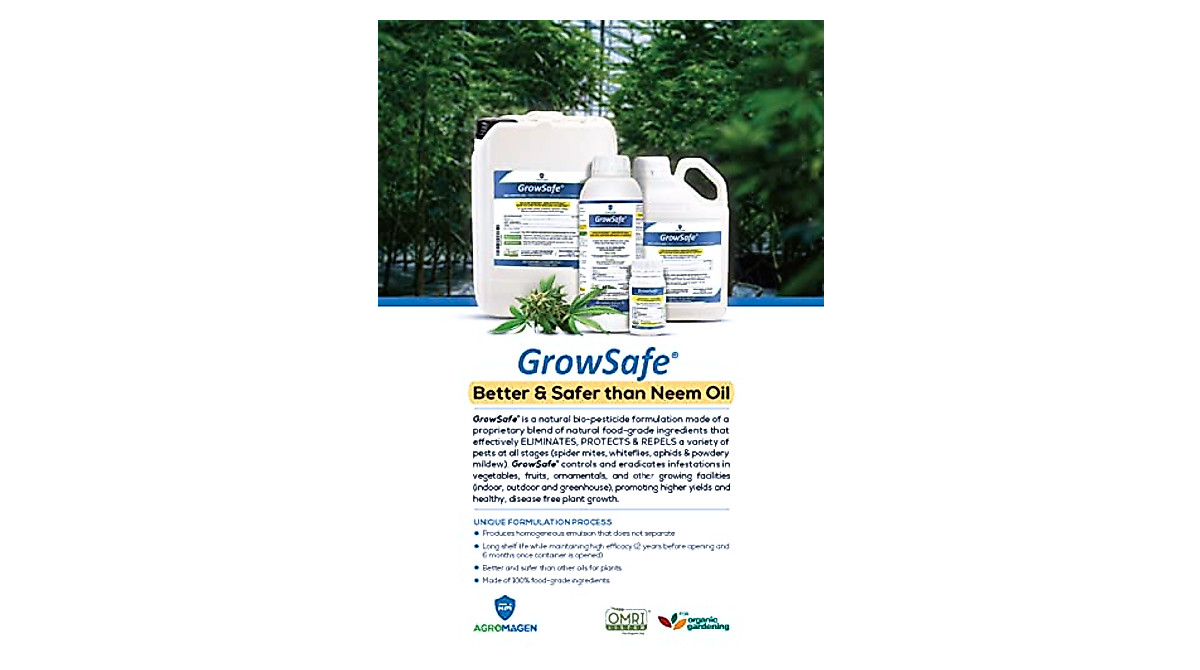 AgroMagen GrowSafe: Organic Bio-Pesticide for Healthy Plants