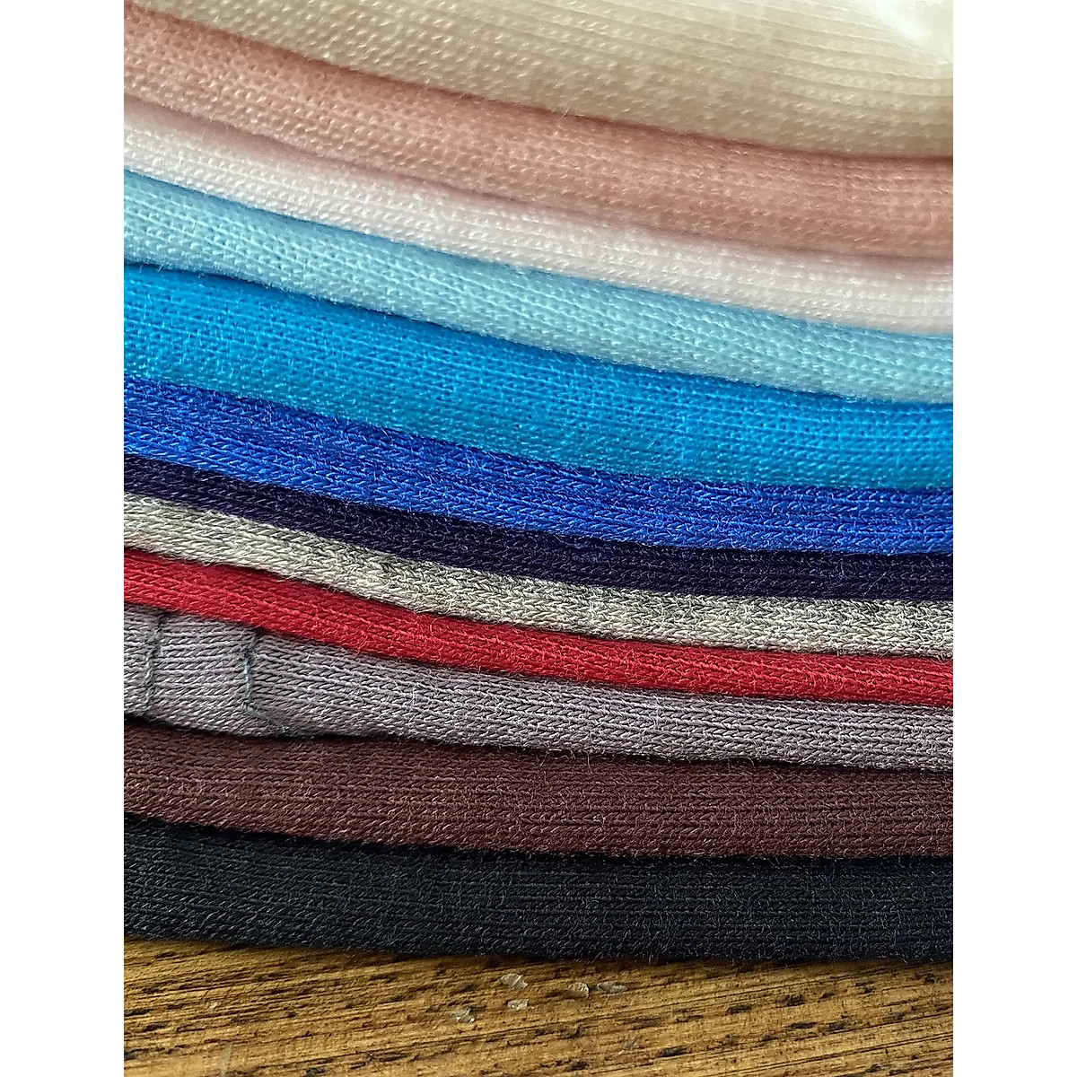 4 Pieces Hijab Undercap Hijab Underscarf Hijab Cap for Women ( White / Powder pink / Beige / Light grey )