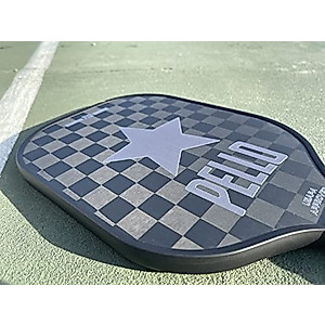 PELLO PXII Carbon Fiber Pickleball Paddles | USA Pickleball Approved | Professional Polypropylene Honeycomb Core | Perfect Balance of Power & Control | Pickle Ball Racquet with Neoprene Case