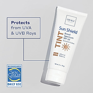 Obagi Sun Shield Tinted Sunscreen – Broad Spectrum SPF 50 Protection from the Sun – Warm Tint – 2 Pack, 2 * 3 oz