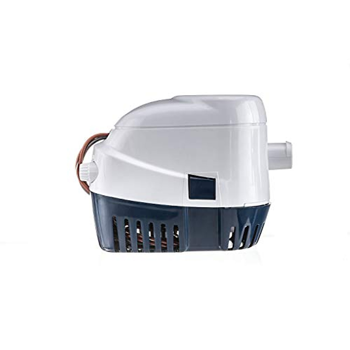 Attwood 4505-7 Sahara S500 Automatic Bilge Pump, 12-Volt, 1.5-Amp Draw, ¾-Inch Interior Diameter Hose, 29-Inch 16-Gauge Wire