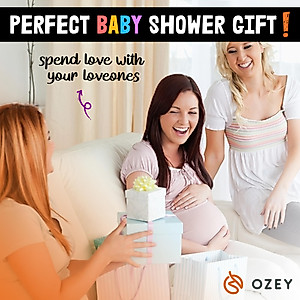 OZEY Silicone Baby Feeding Set: 100% Food Grade Baby Bib, Toddler Suction Plates and Bowls Set, Spoon, Fork, Cup, Straw-Baby Led Weaning Supplies (Grey), Small, Gray, 12232