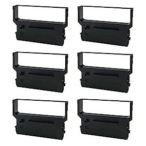 SuppliesMAX Compatible Replacement for CIGR01762 Purple P.O.S. Printer Ribbons (6/PK) - Replacement to Citizen IR-61P
