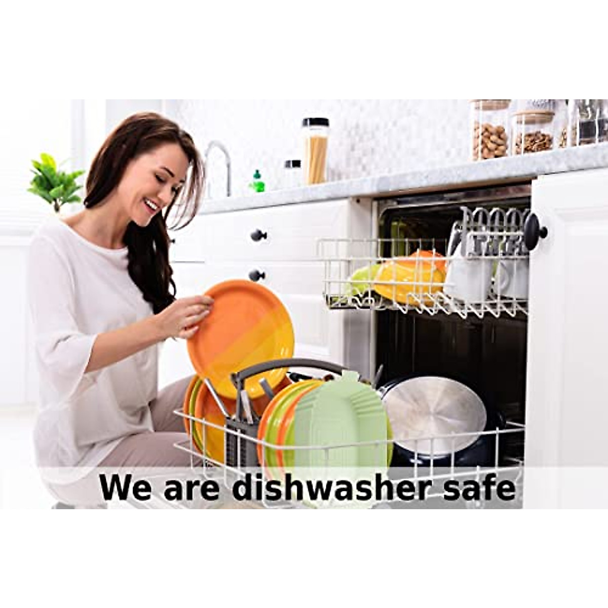 Air Fryer Silicone Liners - Square Shape Air Fryer Baskets 7.7 inches wide - Fit for all 4 to 7 qt size Air Fryers - Lightweight Heat Resistant and Easy to Clean Reusable Pots Inserts (Dark Grey, 1)