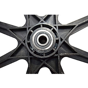 2 Pack Replacement Wheels for Rubbermaid Big Wheel Cart 5/8" Axle Bearings 20 Inch Diameter Pneumatic Air Filled Tire