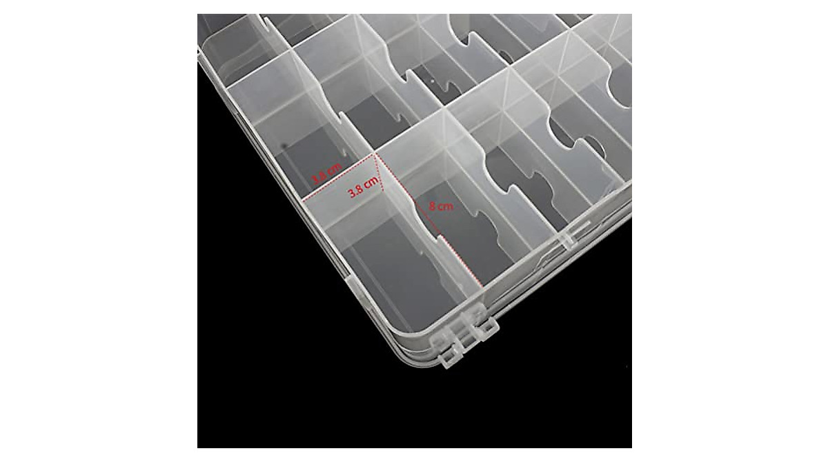 46 Grids Sewing Organizer - Portable Thread & Craft Storage