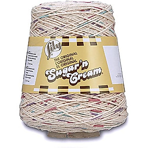 Lily Sugar N Cream Cones Potpourri Yarn - 1 Pack of 14oz/400g - Cotton - #4 Medium - 706 Yards - Knitting, Crocheting & Crafts