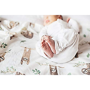 Copper Pearl Large Premium Knit Baby Swaddle Receiving Blanket Noah