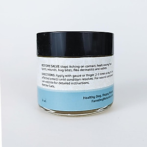 Farm Dog Naturals - Restore Wound Care and Itch Relief Salve for Dogs, 2 Ounce