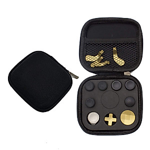 Easegmer Plating Elite Series 2 Kits - 13 in 1 Metal Swap Thumbsticks Joysticks, Trigger Paddles, D-pads with Tool for Xbox Elite Controller Series 2 Model 1797, Elite Series 2 Core Controller (Gold)