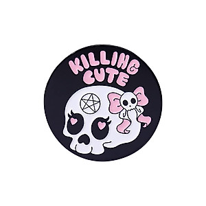 Funny Halloween Pins for Backpacks Aesthetic- Cute Ghost Enamel Pins Bulk for Hats-Kawaii Skeleton Brooch Pins