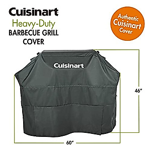 Cuisinart CGWM-040 Heavy-Duty 4-5 Burner, Gas Grill Cover, 60", Black