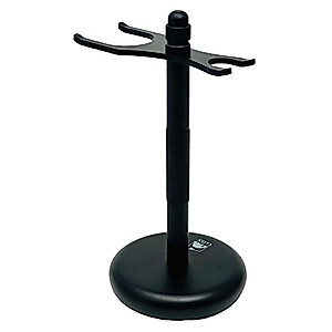 G.B.S Dual Stand for Razor & Brush Stand, Classic Black Matte