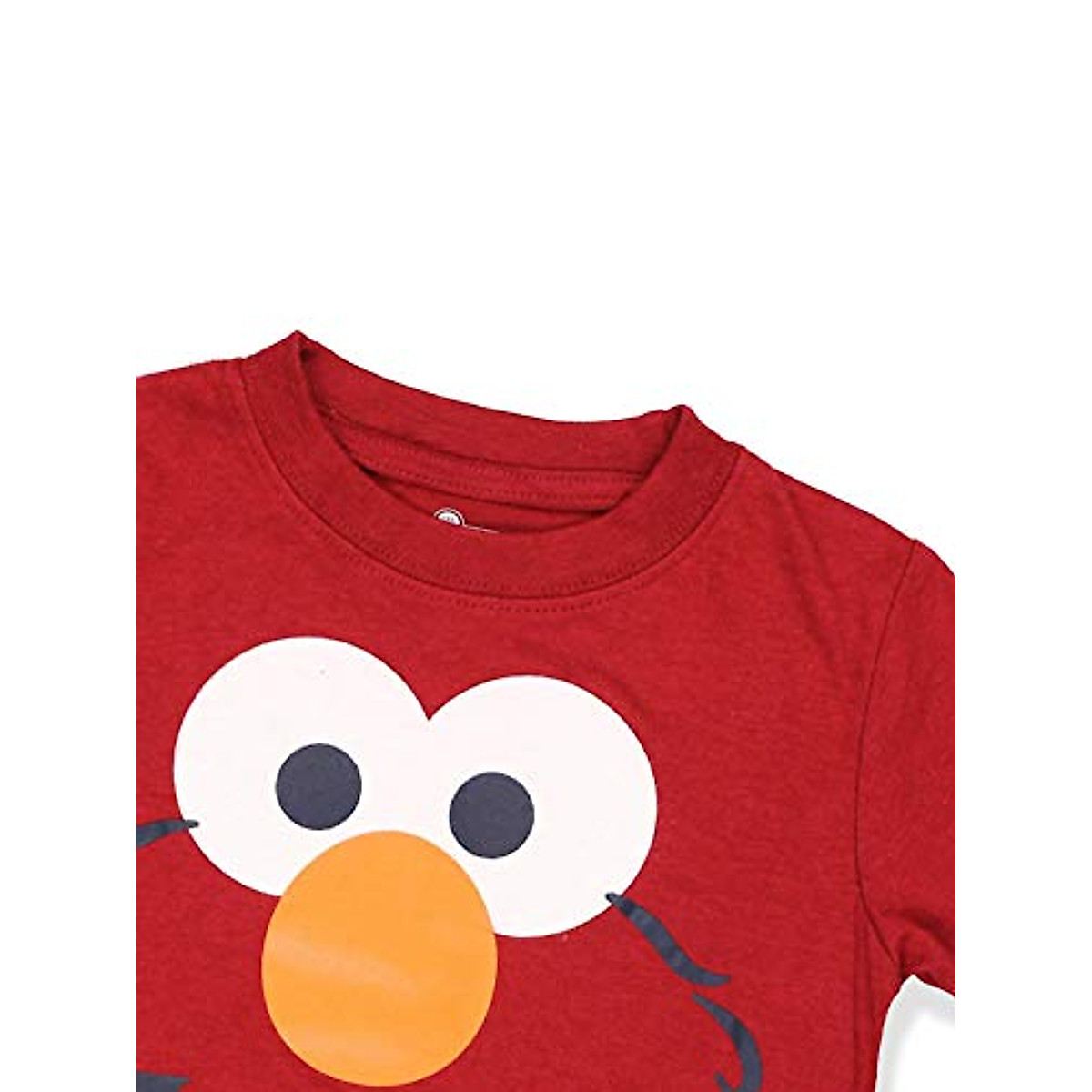 Sesame Street Elmo or Cookie Monster Boys’ T-Shirt for Infant and Toddler – Blue/Red