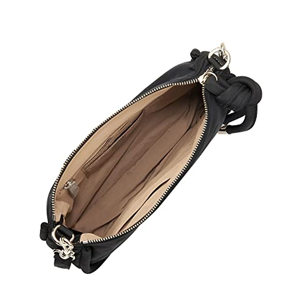 Vince Camuto Womens Basha Crossbody, Black, One Size US