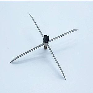 Scoland Shooter Turkey Hunting Broadheads 150 Grain 4” Cutting Dia Archery Arrow Piont 6PK