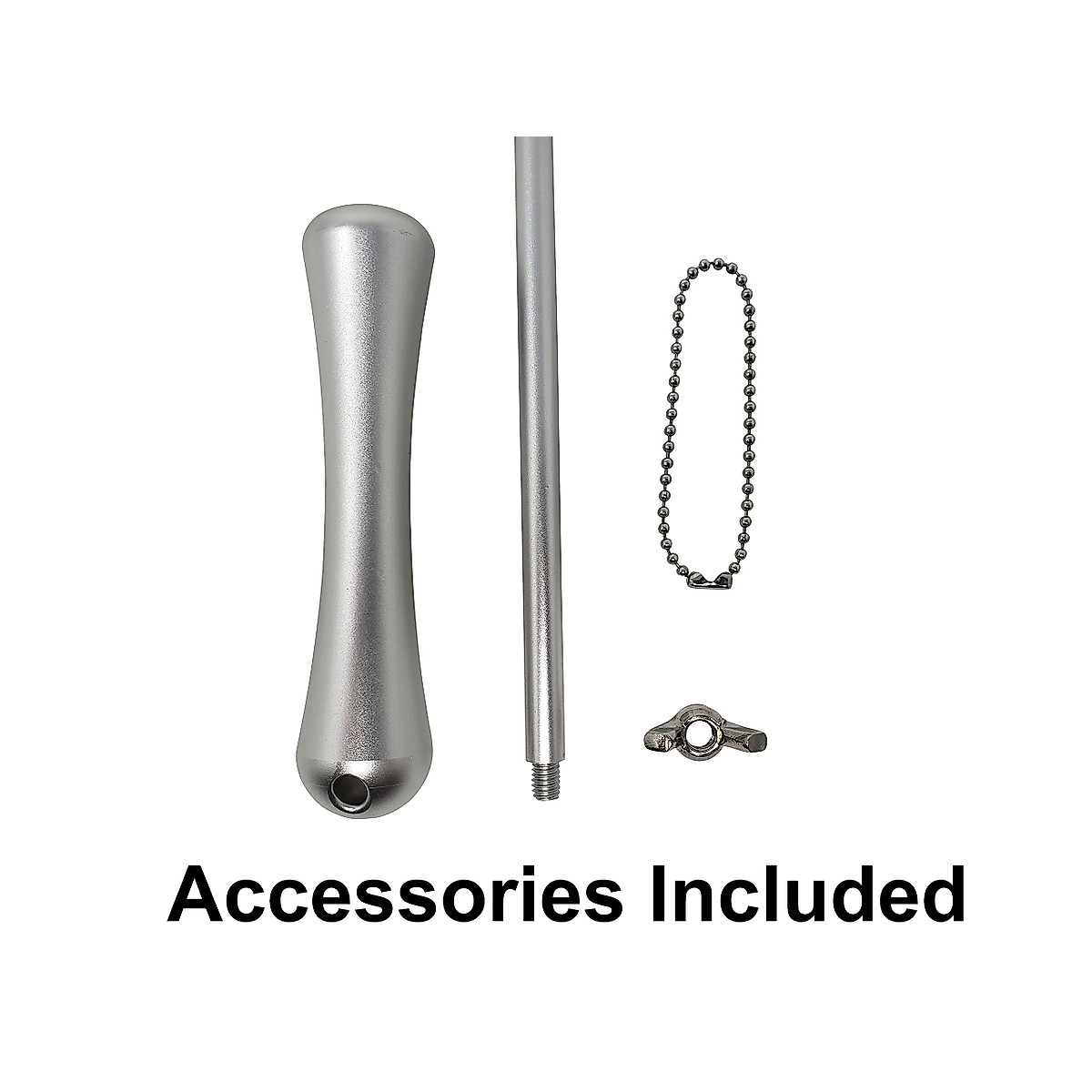 Standard Stainless Steel Grill Scraper with Handle, and an Additional Standard Brass Grill Scraper Combo - Small Tools for Stocking Stuffers