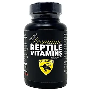 Lugarti Ultra Premium Reptile Vitamins - Without D3-3 oz