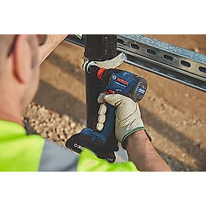 BOSCH GXL18V-260B26 18V 2-Tool Combo Kit with 1/2 In. Hammer Drill/Driver, 1/4 In. and 1/2 In. Two-In-One Bit/Socket Impact Driver, (1) CORE18V 8 Ah Battery and (1) CORE18V 4 Ah Battery