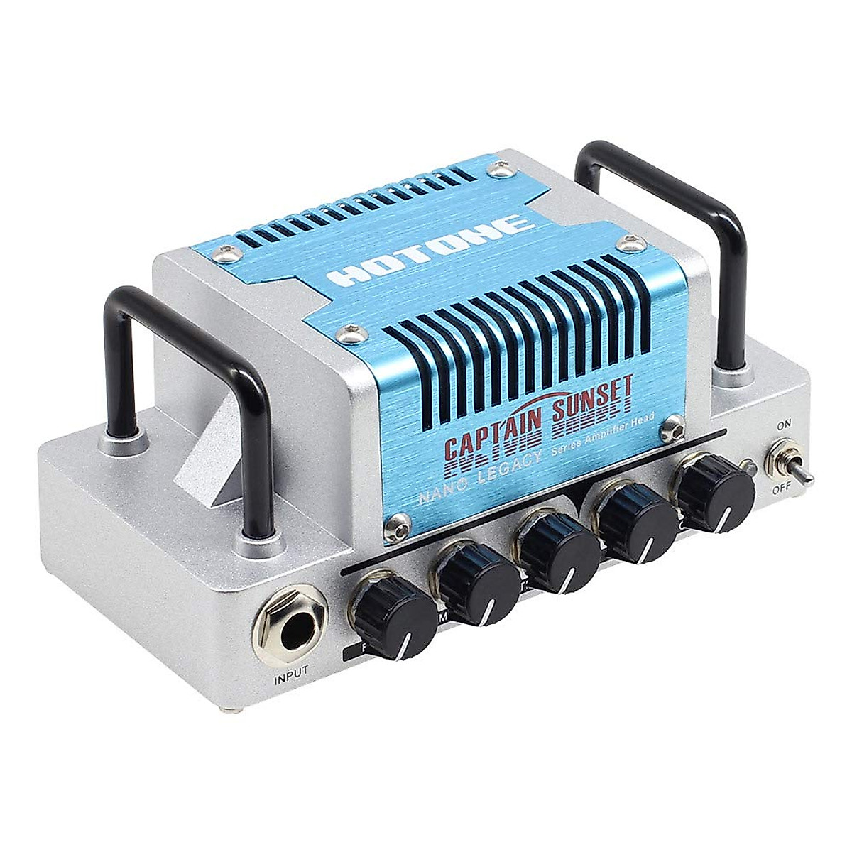 Hotone Captain Sunset High Gain Guitar Amp Head 5 Watts Class AB Amplifier with CAB SIM Phones/Line Output