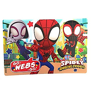 Diversdealz Marvel Spidey and his Amazing Friends Placemats Set of 2