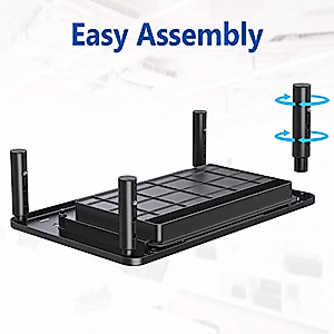 Zimilar Adjustable Monitor Stand Riser w/ Drawer - 2 Pack
