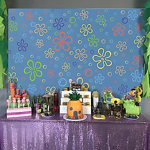 159 Pcs Bikini Flowers Bubbles Wall Decals Under The Sea Birthday Party Decorations Wall Stickers for Bedroom Bathroom Decor Wall Decor for Boys Girls Teens Adults